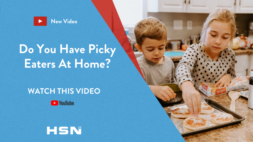 Do You Have Picky Eaters At Home? Watch This Video. - Healthy Steps ...